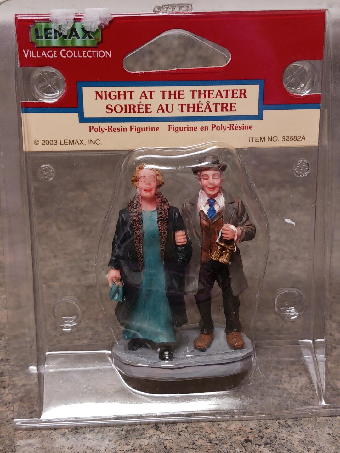 Lemax Village Figure Night at the Theater 2003 New Sealed #32682A - Etsy