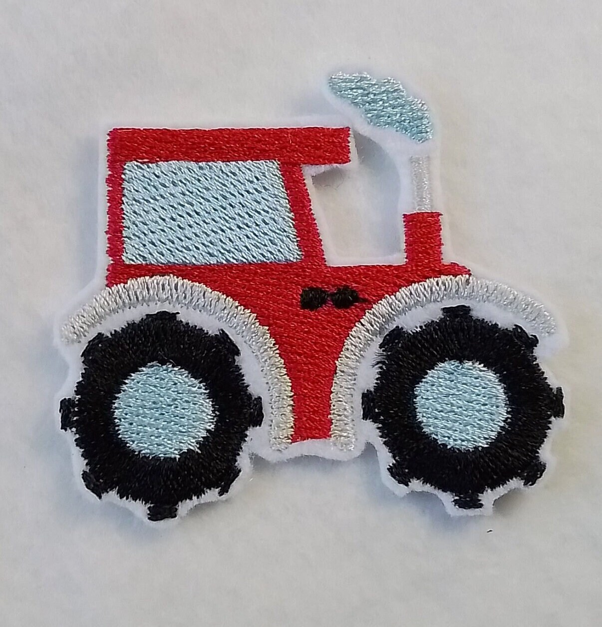 Iron on Tractor Patch Tractor Farm Motif Patch Trim Iron on Applique 3 Sizes Choose Colour - Etsy