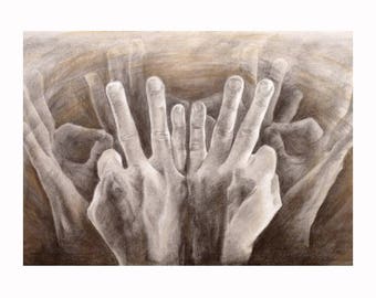 Inspire ASL Small Art Print | Etsy