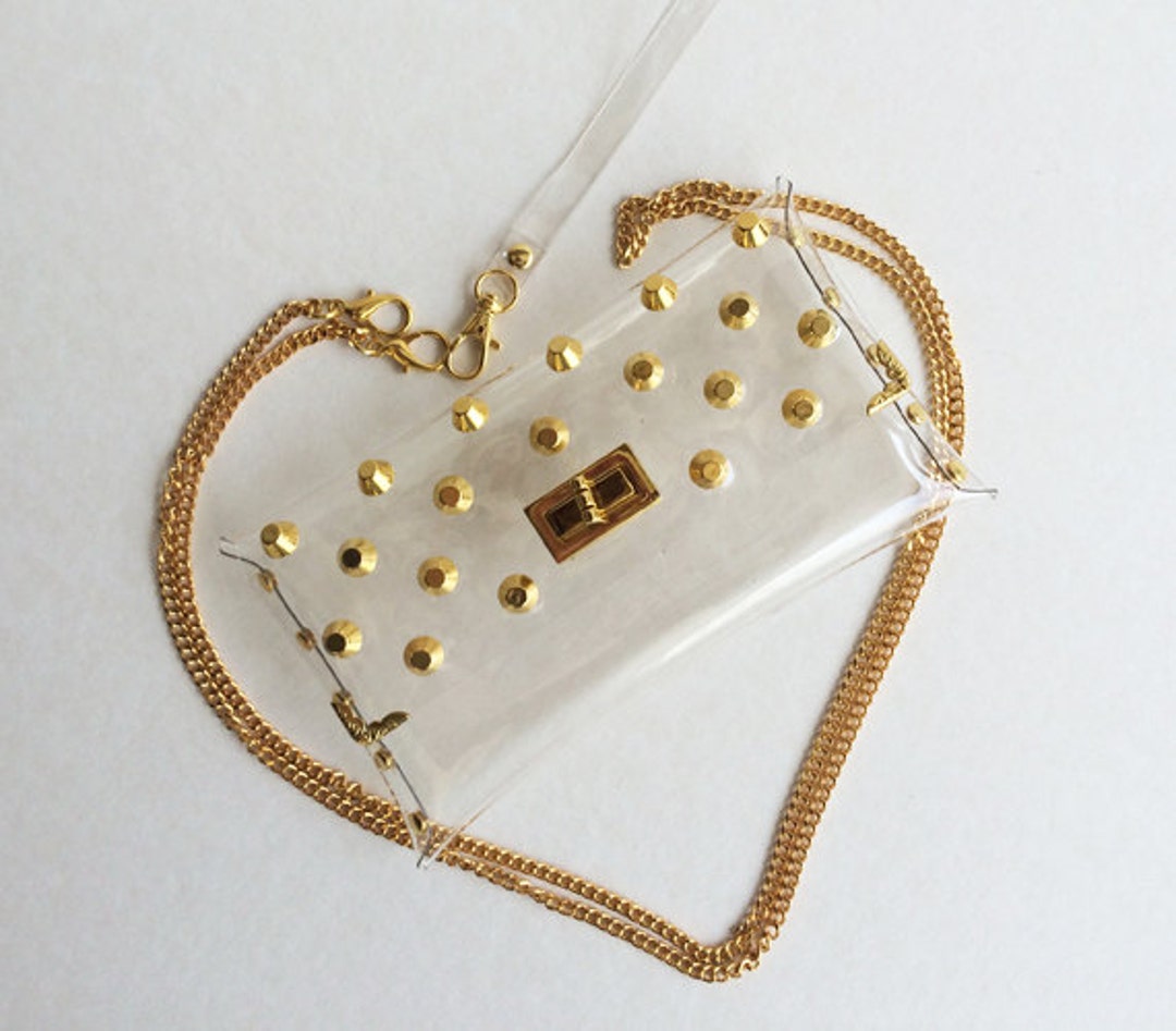 Mini Deluxe Clutch Bag With String Chain & Strap Wrist, Mini Deluxe Bag ...