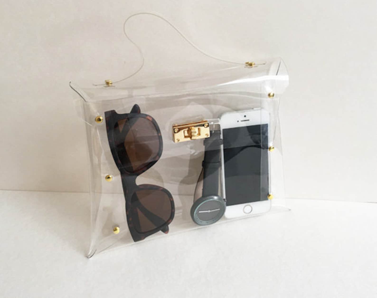 NFL Clear Bag Stadium Clear Bag Hand Bag Clear Clutch Clear - Etsy