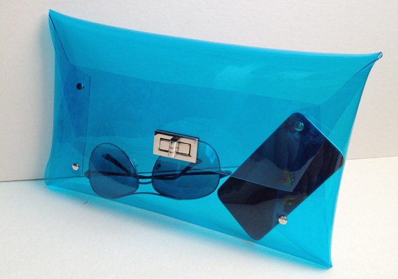 Classic Transparent Clear Clutch Bag Classic Transparent | Etsy