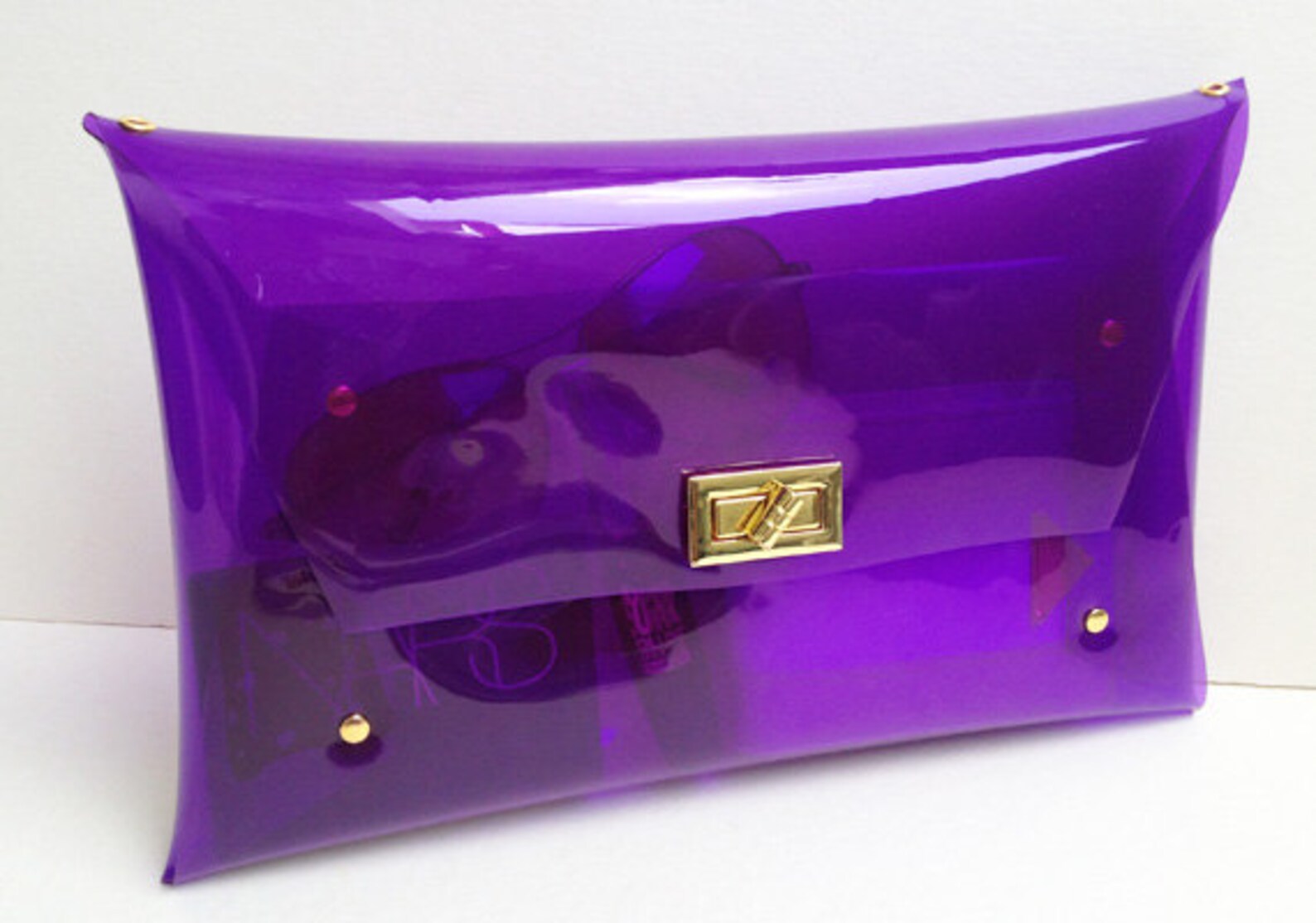 Classic Transparent Clear Clutch With Strap for - Etsy