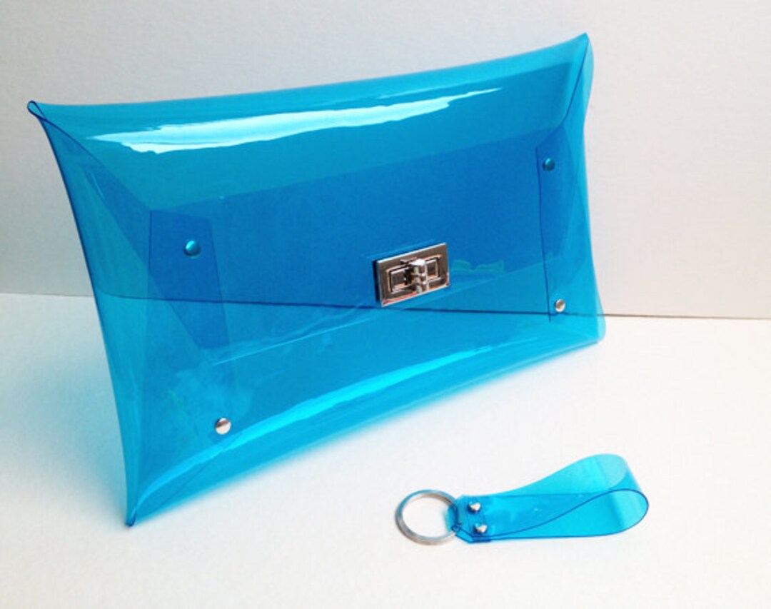 Classic Transparent Clear Clutch Bag, Classic Transparent Clear Purse ...
