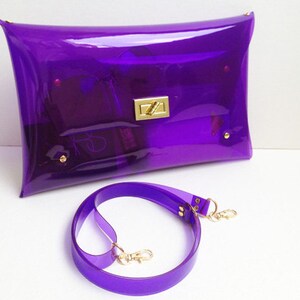 Classic Transparent Clear Clutch With Strap for Shoulder,transparent ...