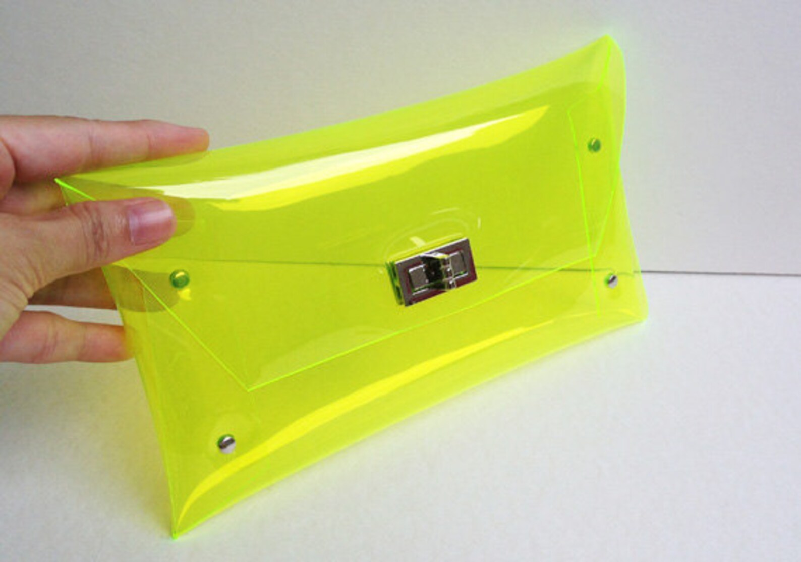 Wallet Classic Transparent Clear Clutchbridesmaid - Etsy