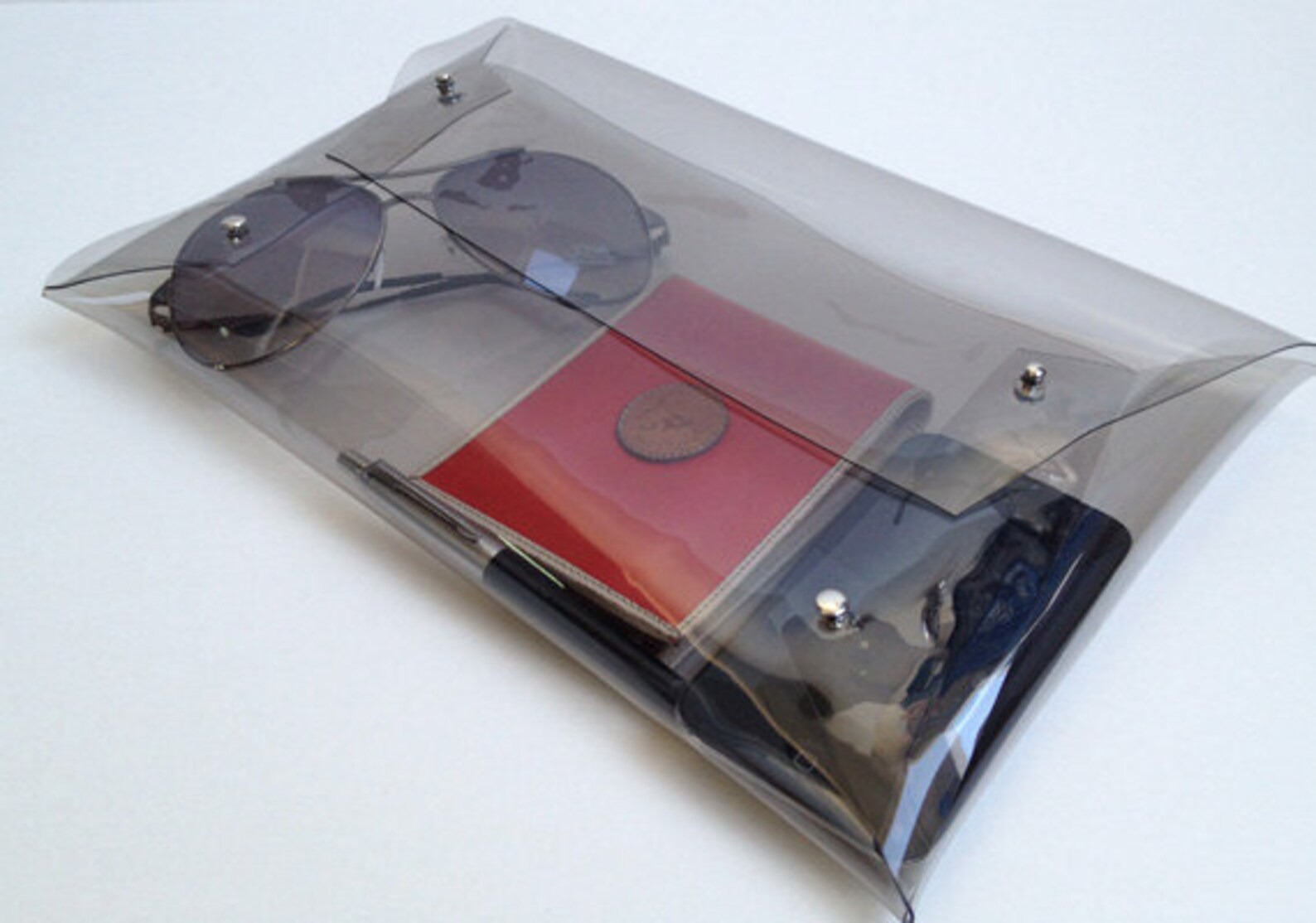 Big Casual Transparent Clear Clutch Bag Casual Transparent | Etsy