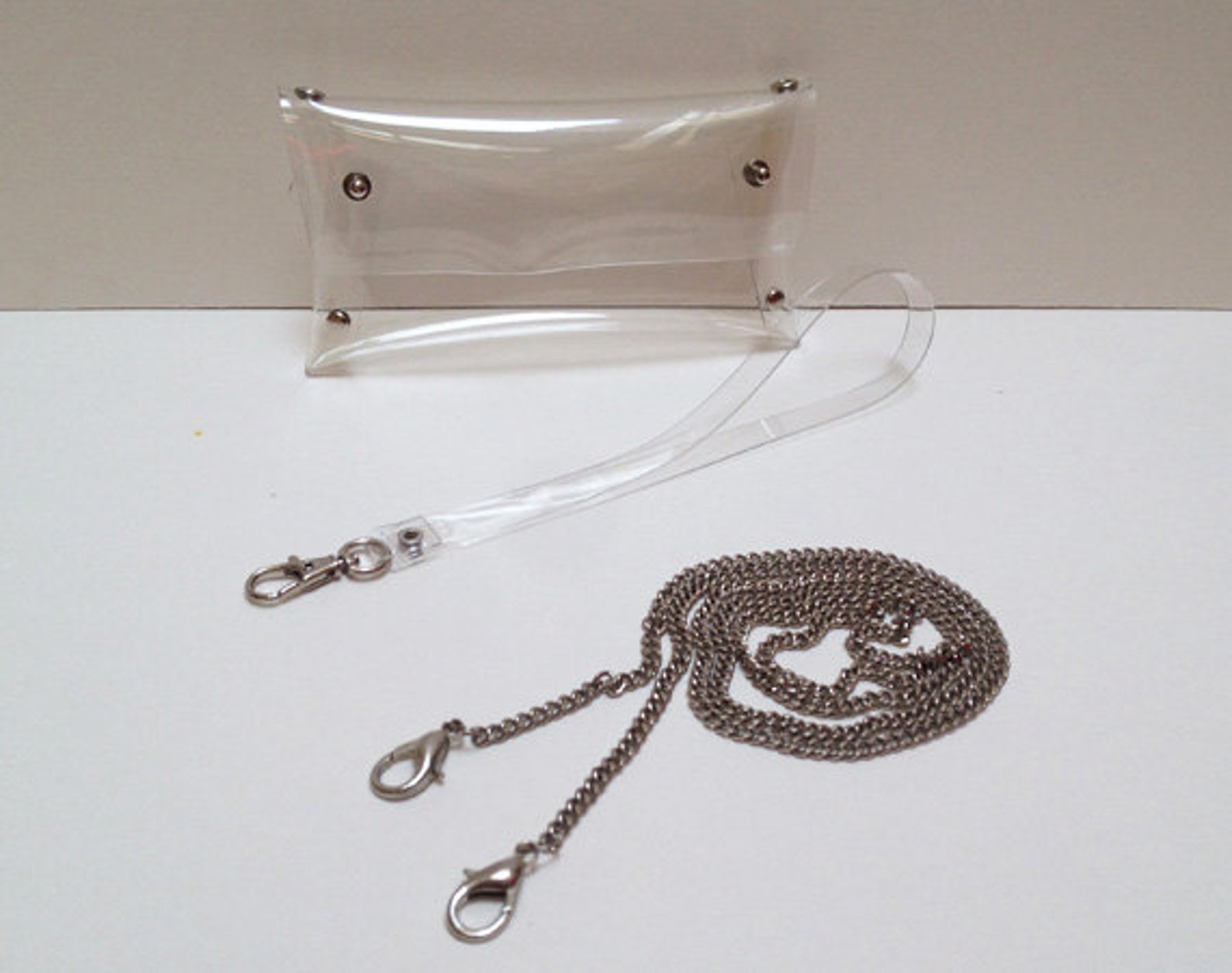 Iphone Wallet Case With Metal Strap Wrist and String Chain | Etsy