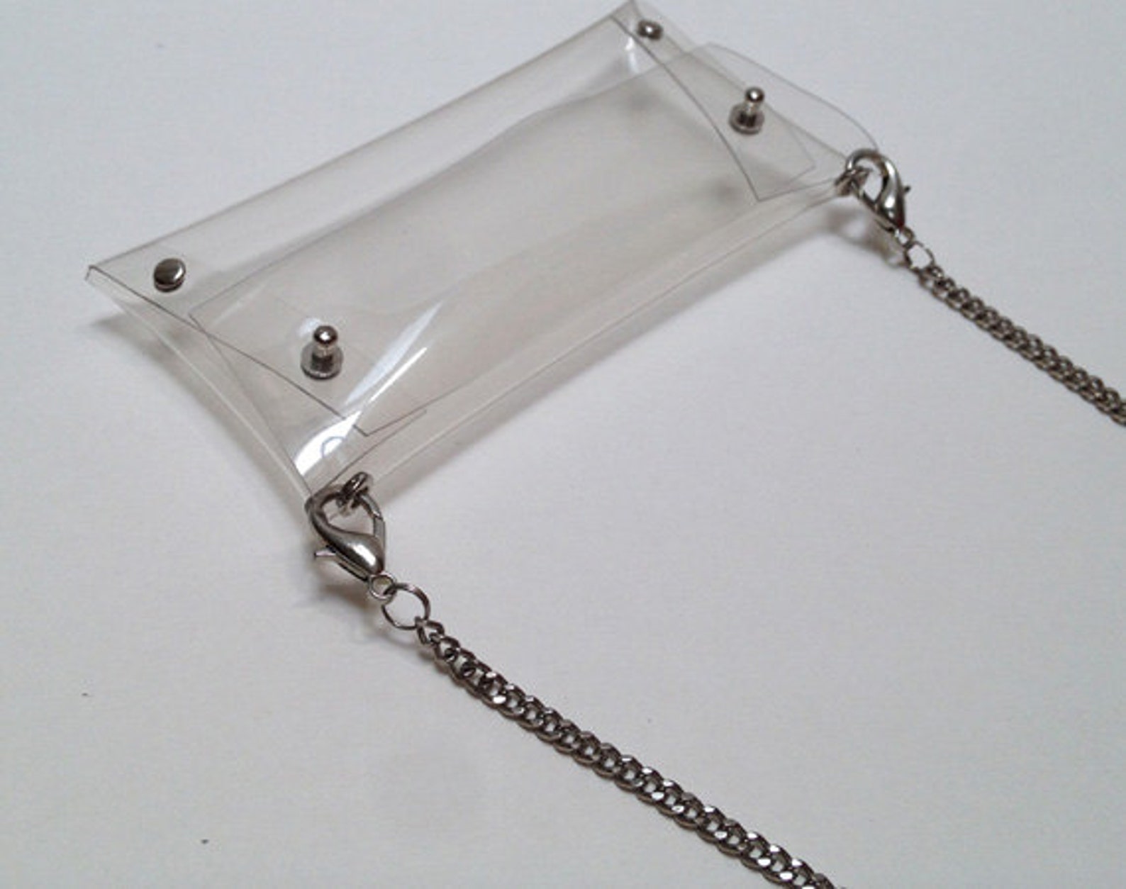 Iphone Wallet Case With Metal Strap Wrist and String Chain | Etsy