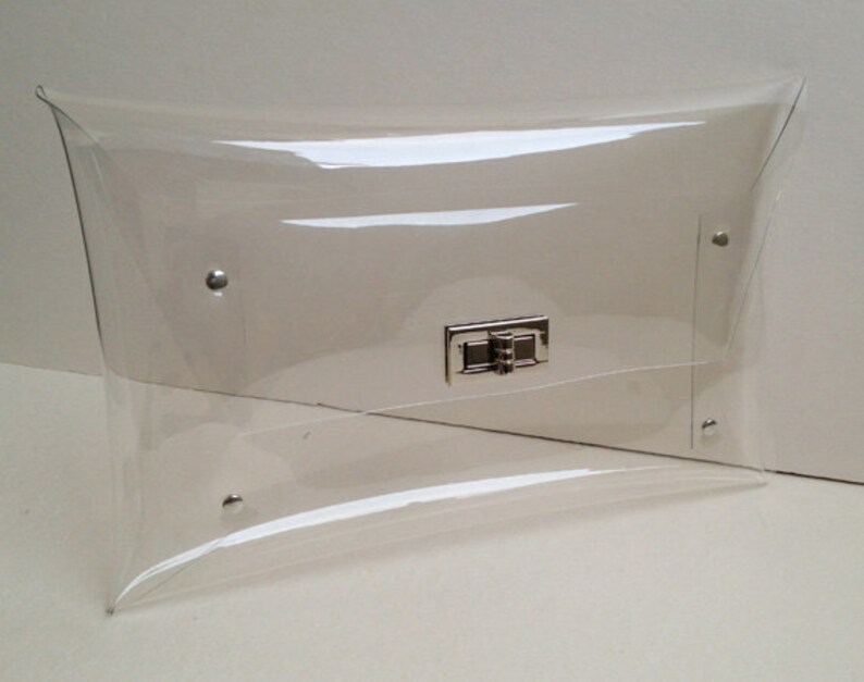 Classic Transparent Clear Clutch Bagclassic Transparent Clear | Etsy