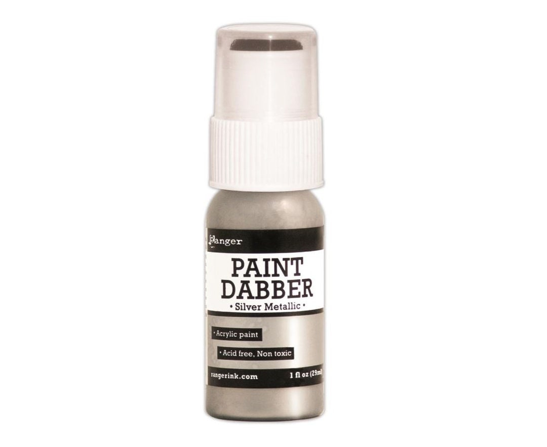 Ranger Adirondack Acrylic Paint Dabber METALLIC SILVER - Etsy