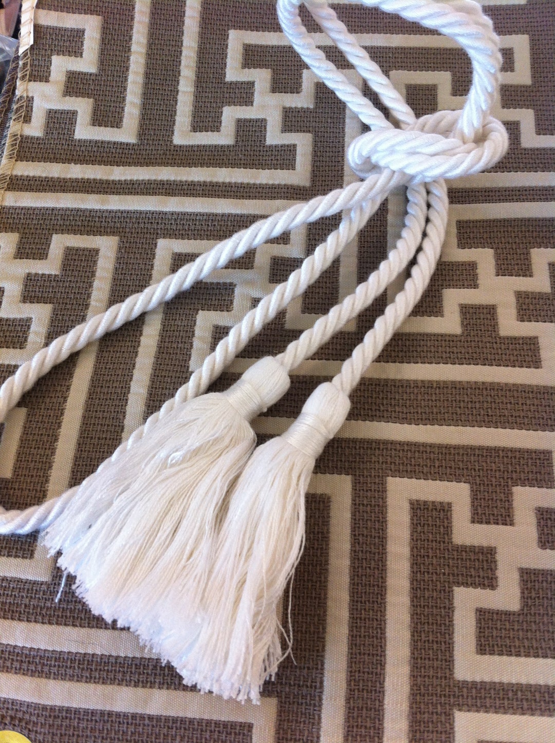 Chair Ties, Tasseled Chair Ties, 54" Cord With Tasseled Ends - Etsy