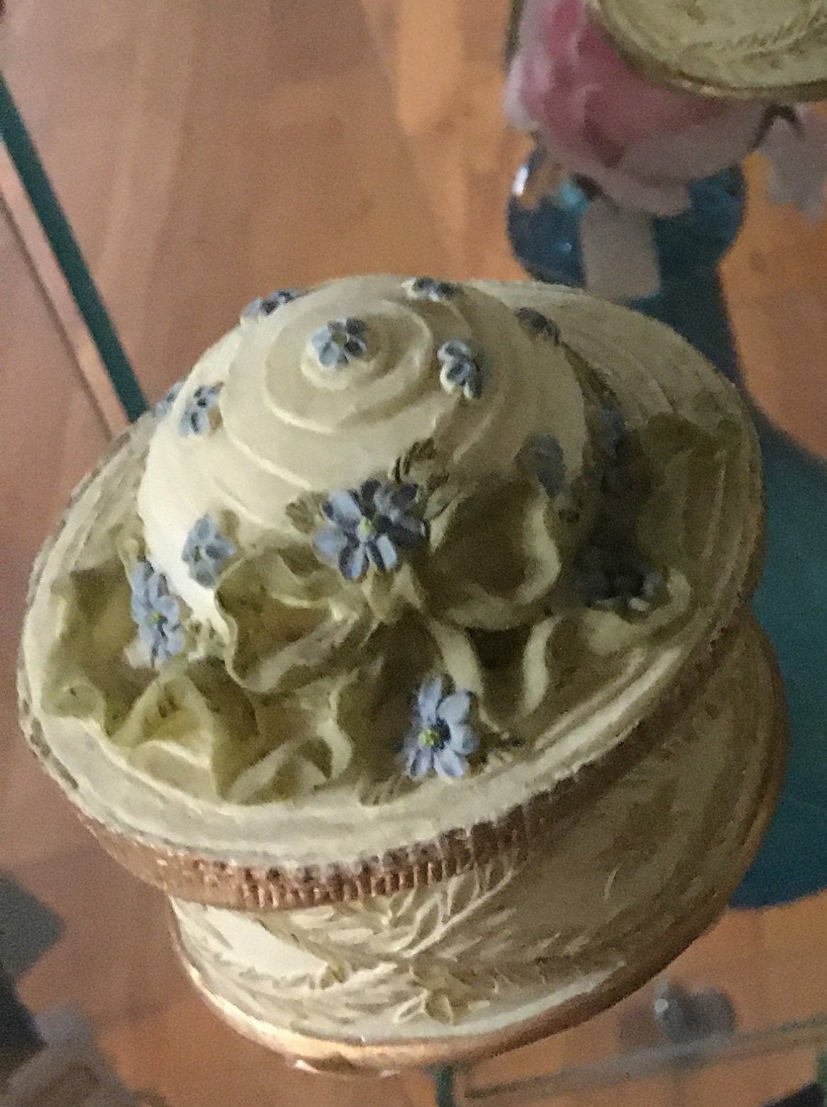 Hat Keepsake Boxes in Resin, Miniature Hat Boxes, Removable Hat Lids - Etsy