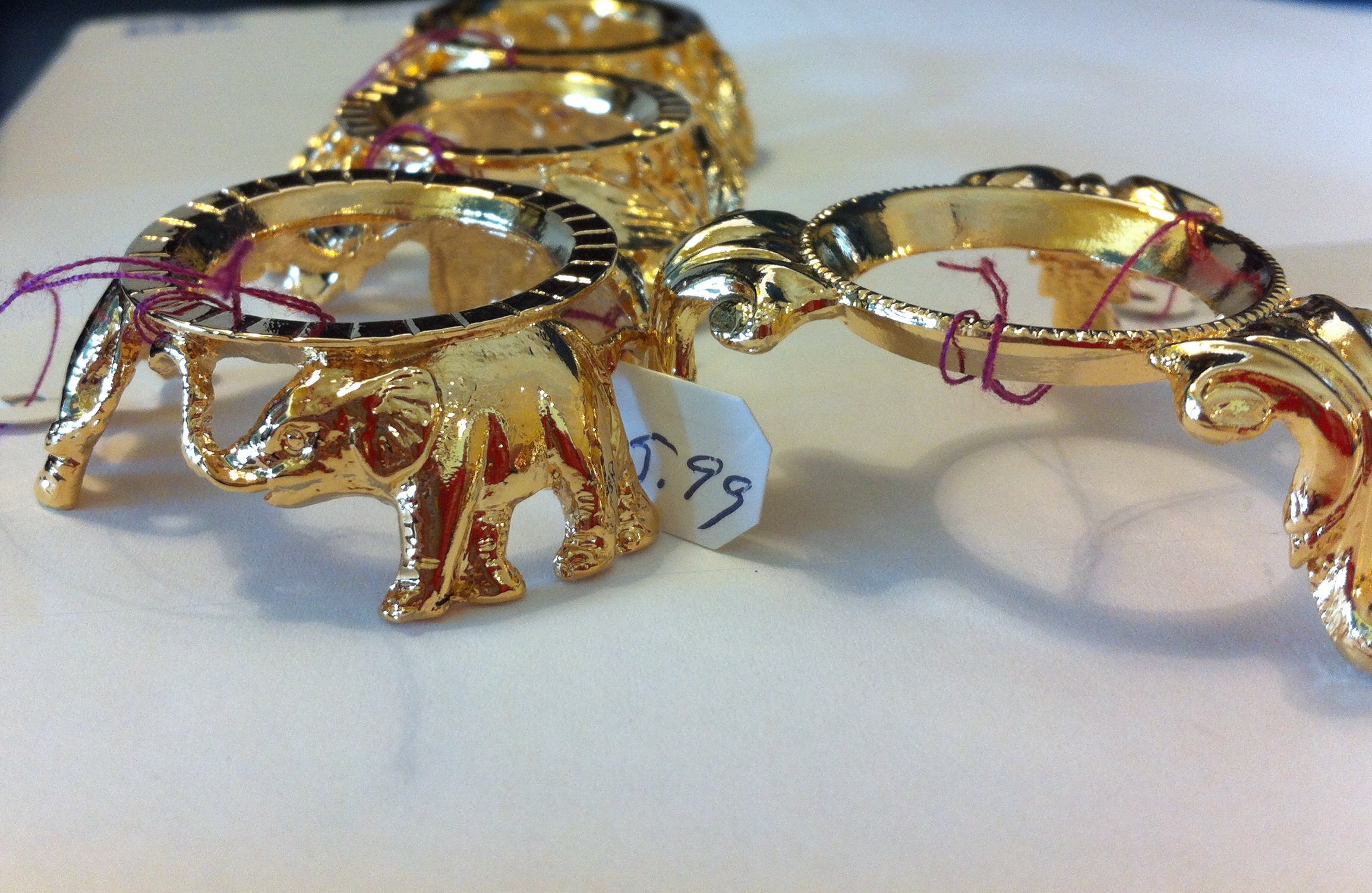 Gold Plated Egg & Paperweight Stands, Gold Plated for Lasting Finish ...