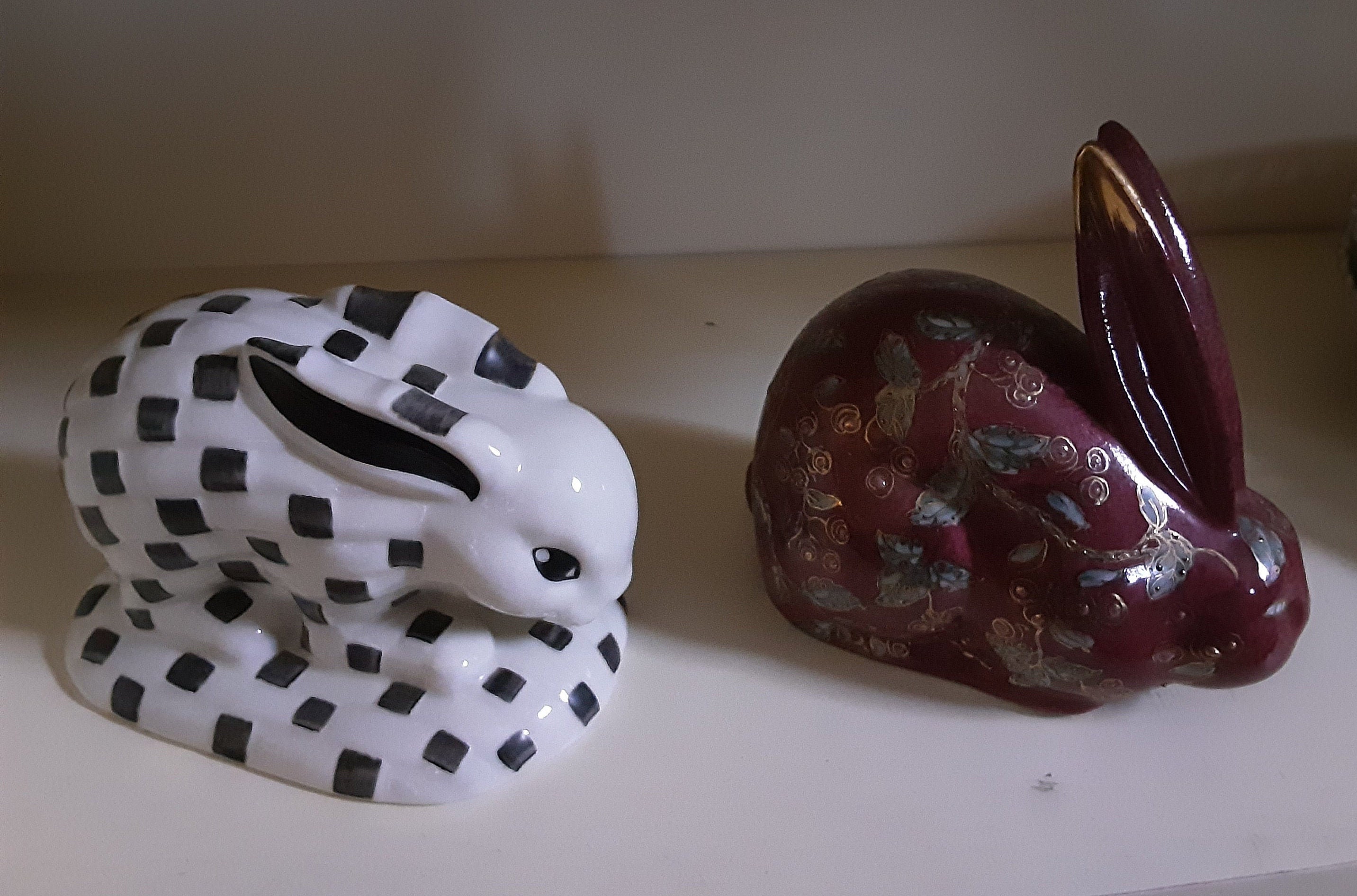 Rabbit, Ceramic, Great Quality, Choice of Two - Etsy UK