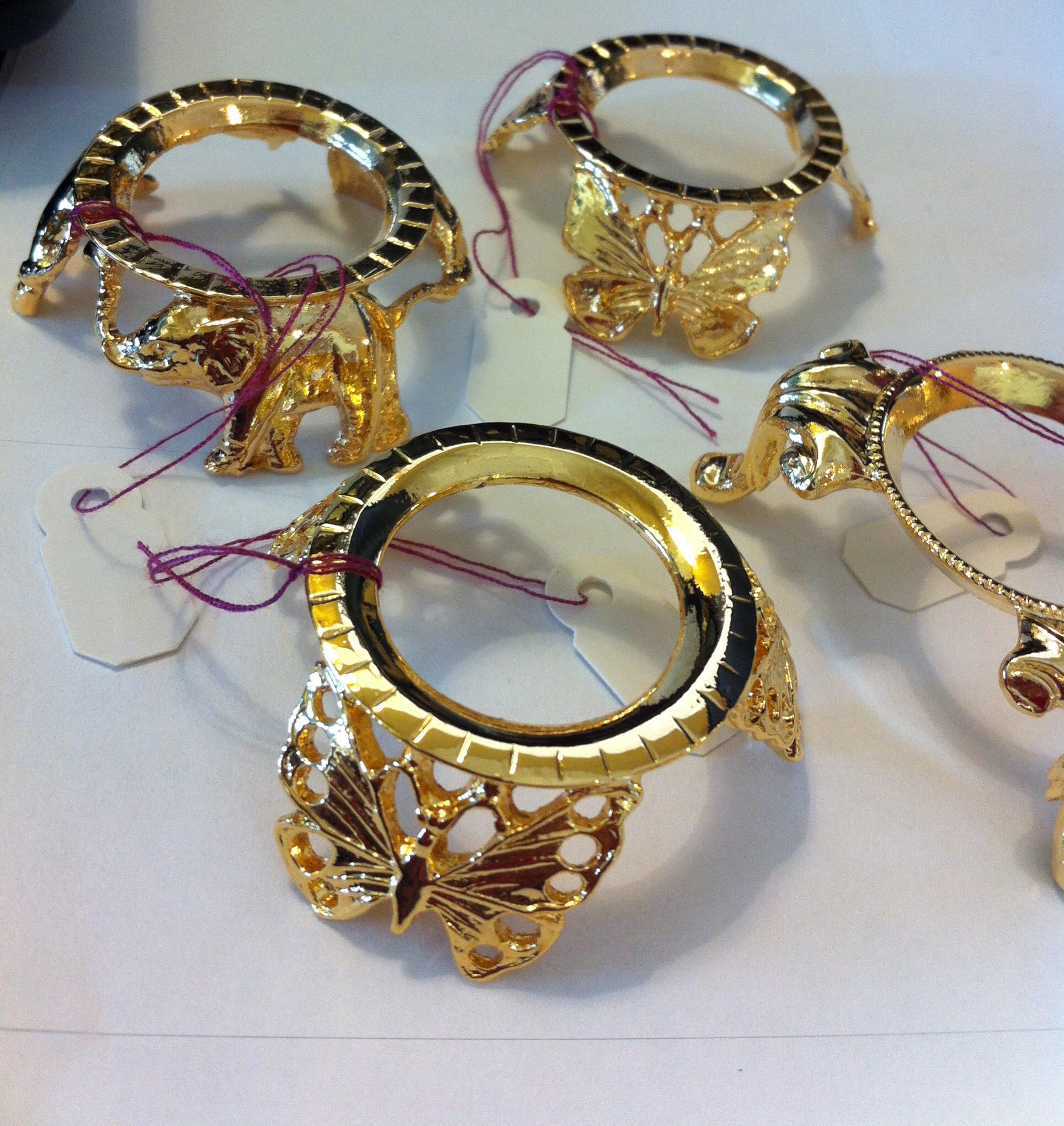 Gold Plated Egg & Paperweight Stands, Gold Plated for Lasting Finish ...