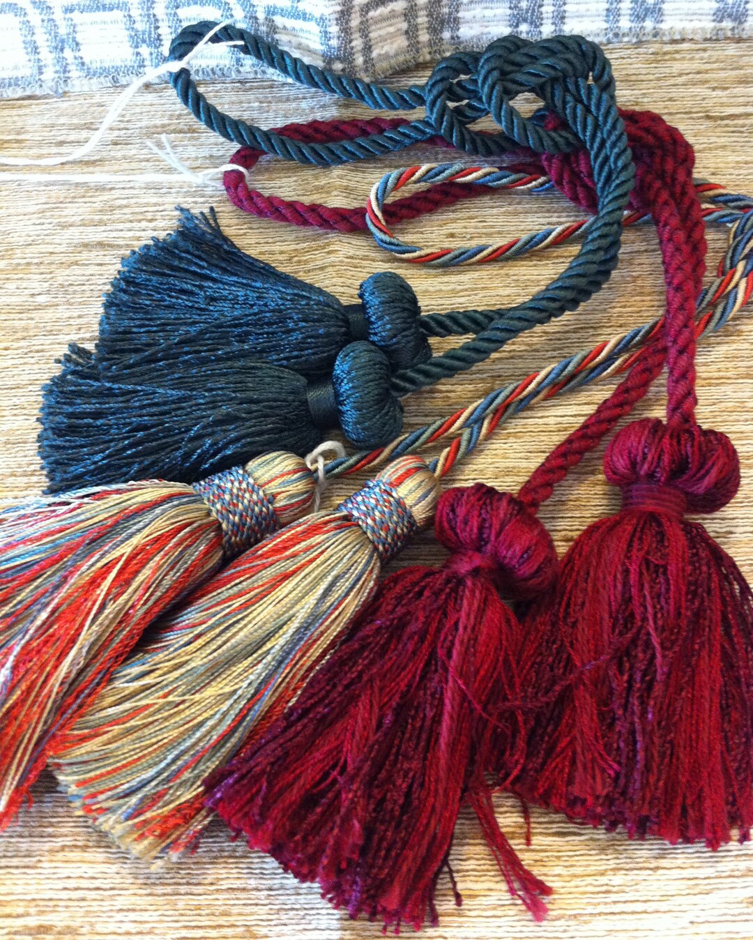 Chair Ties With Tassels to Accent the Home, A Key, A Knob, A Project ...