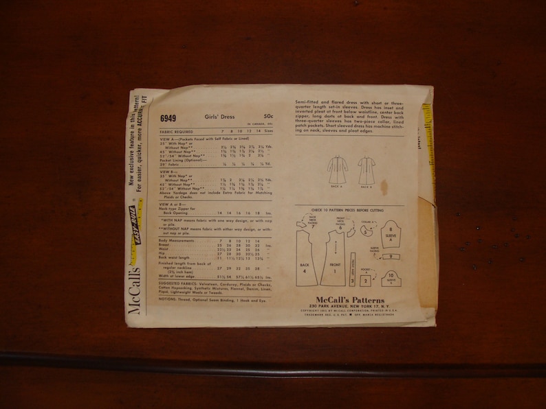 Simplicity Pattern #2159 & 7104, Plus a Mccalls for Size 8, Great ...