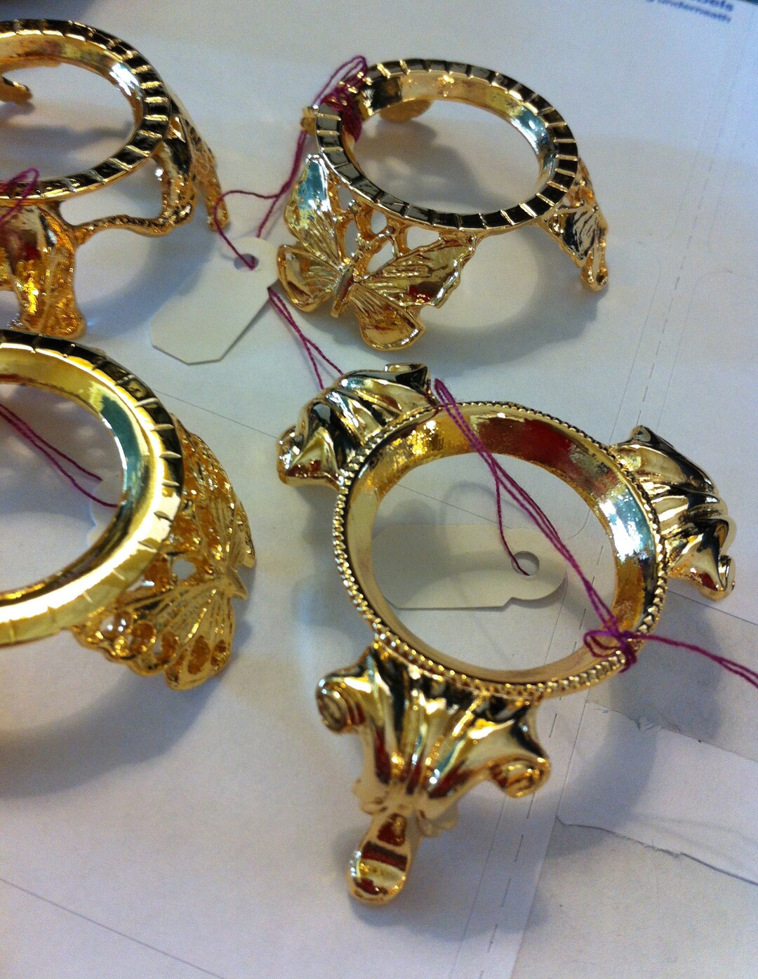 Gold Plated Egg & Paperweight Stands, Gold Plated for Lasting Finish ...