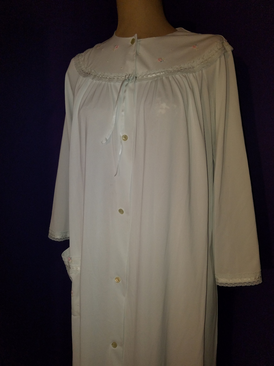 Vintage Shadow Line Gown Long Light Weight - Etsy