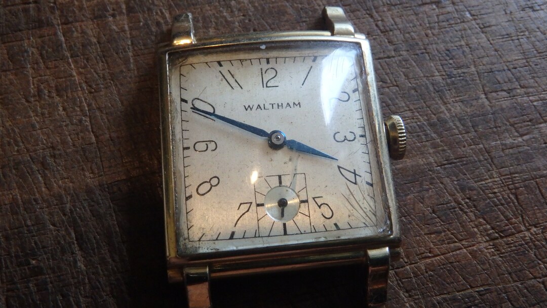 1940s Waltham Men's Watch 14k Gold Filled 750b Movement - Etsy