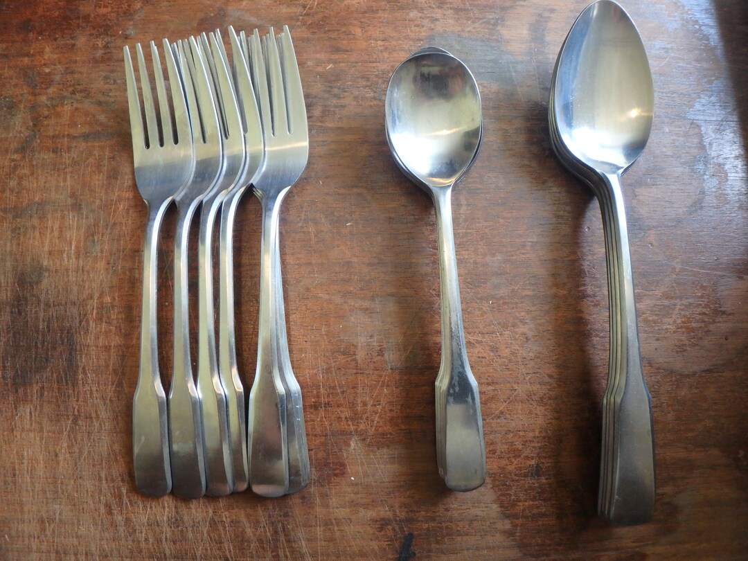 Fiddler stainless by REED & BARTON Your Choice Fork Spoon - Etsy