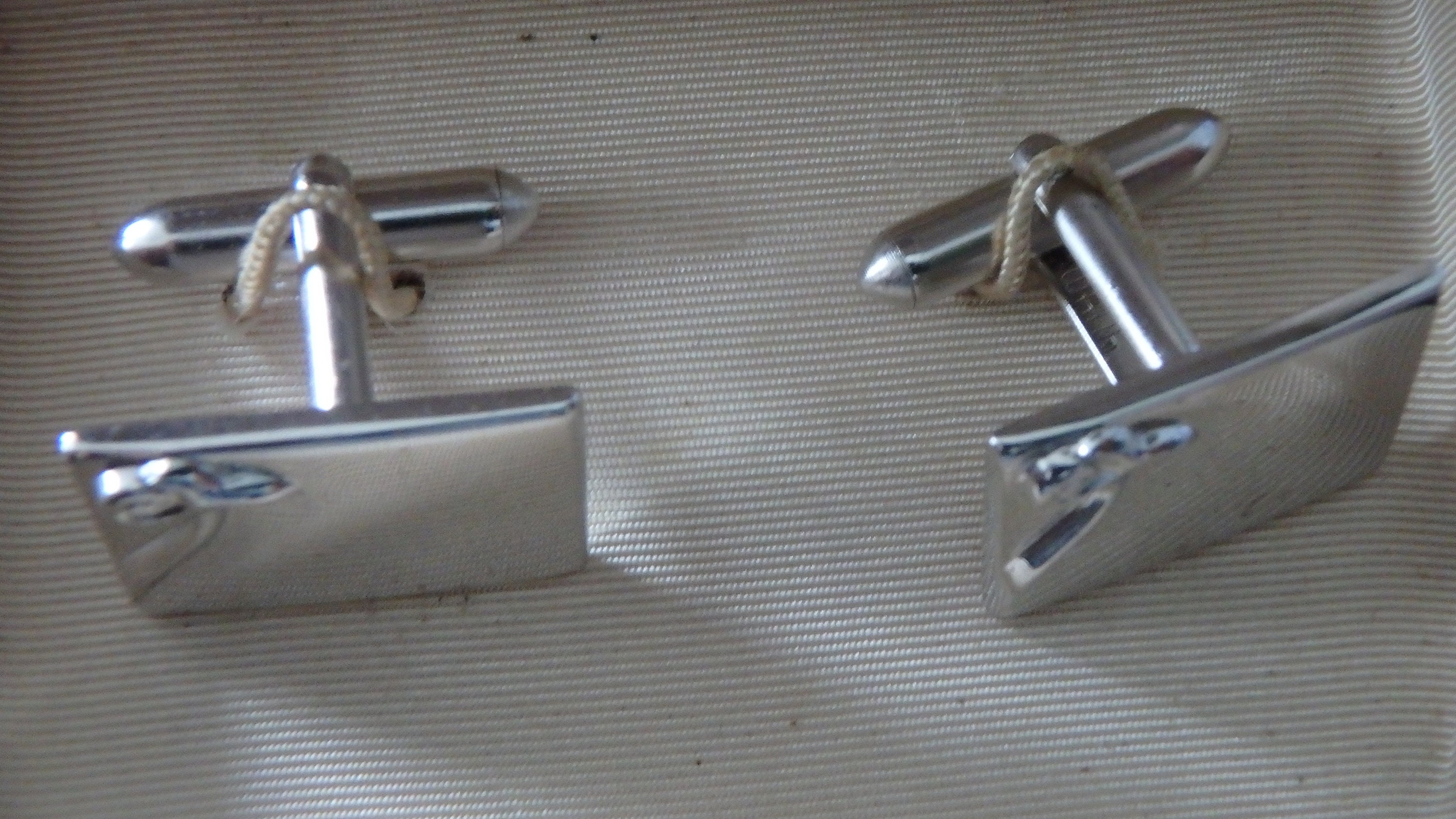 Vintage 1950s Swank Silver Tone Cufflinks Fancy Never Worn - Etsy