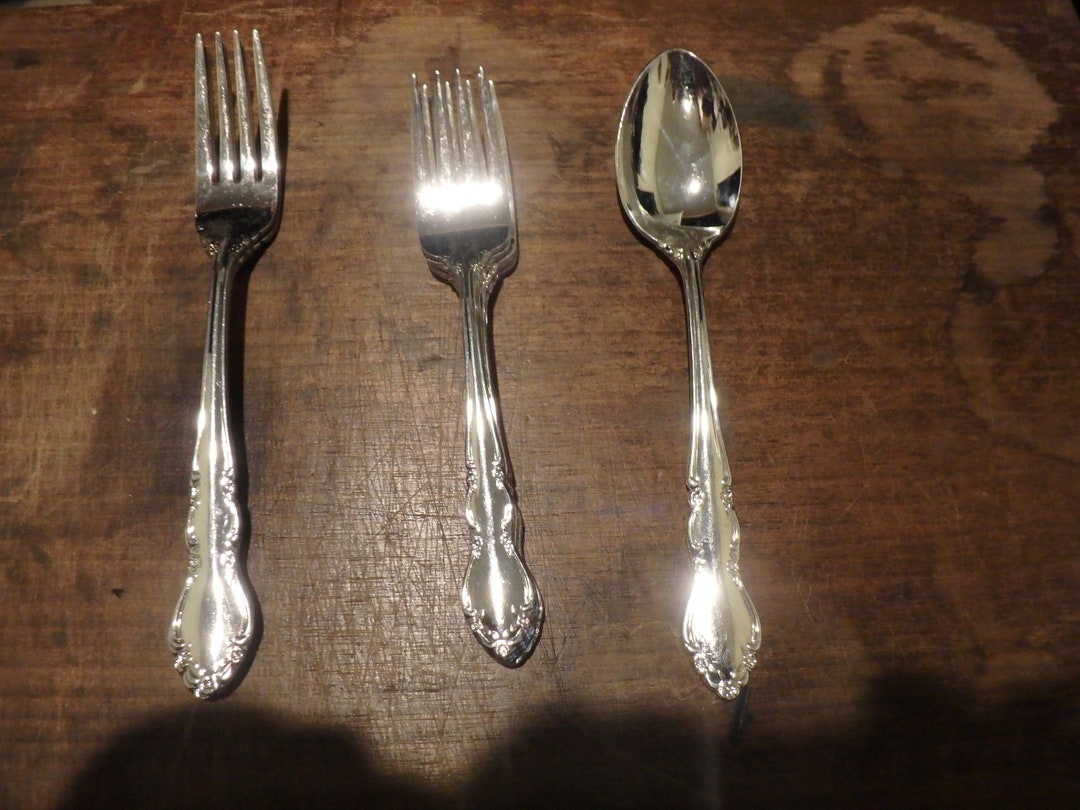 Baroness silverplate by TOWLE SILVER Your Choice Fork Spoon - Etsy