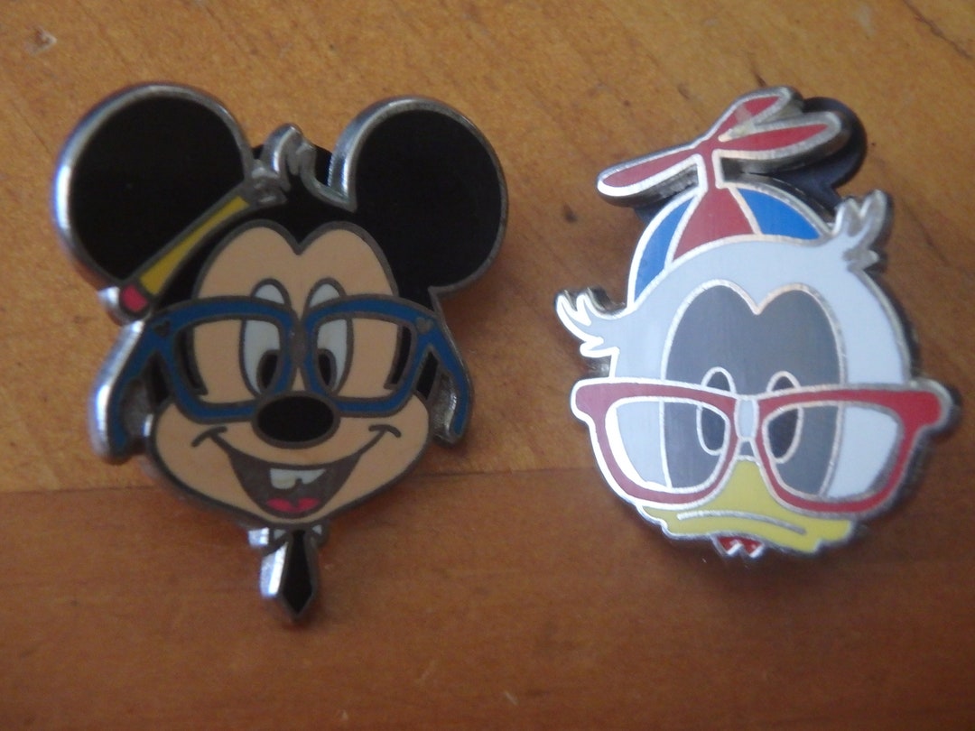 Nerds Rock Head Collection Mickey Mouse, Donald Duck - Etsy