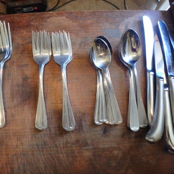 Stainless Flatware by International - Etsy