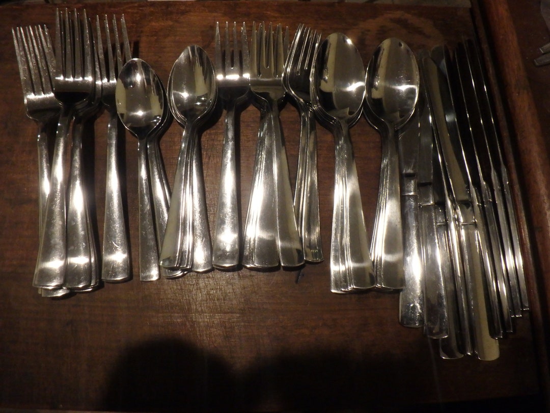 Avery stainless by ONEIDA SILVER Your Choice Fork Knife Spoon - Etsy