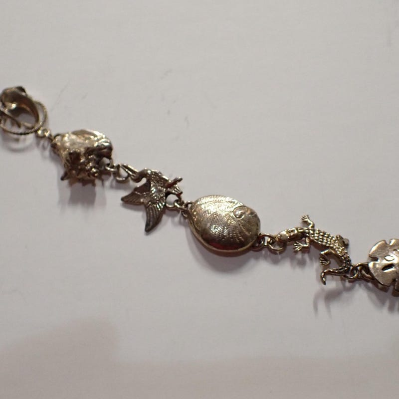 Silver Seashell Bracelet - Etsy