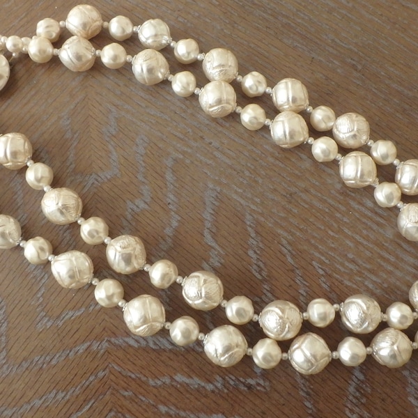 Double Strand Pearls - Etsy