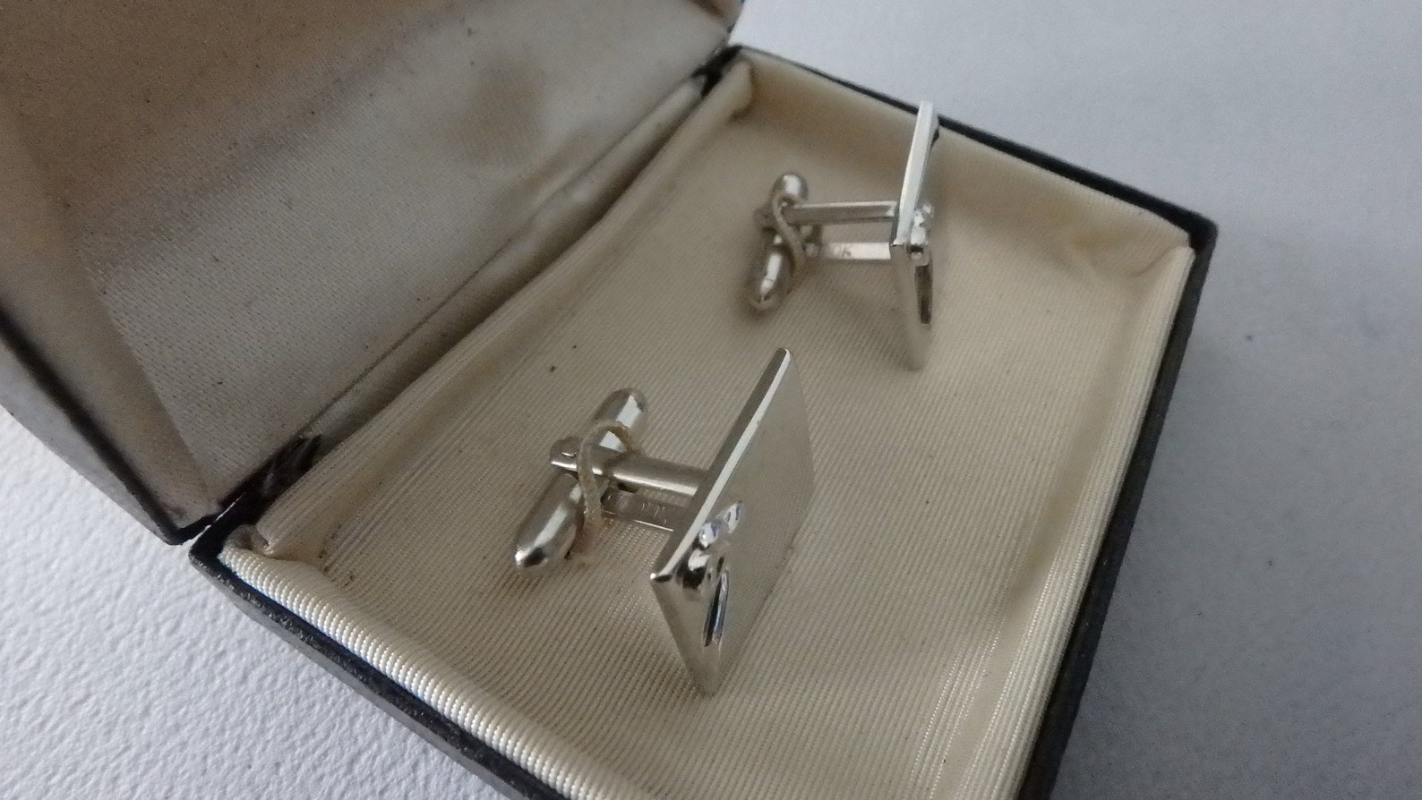 Vintage 1950s Swank Silver Tone Cufflinks Fancy Never Worn - Etsy