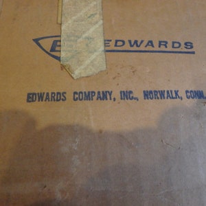 Flush Horn Vintage Edwards Company Norwalk CT 8370 A New OLD - Etsy