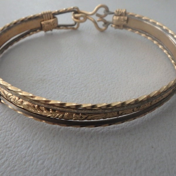 Wire Wrapped Bangle - Etsy