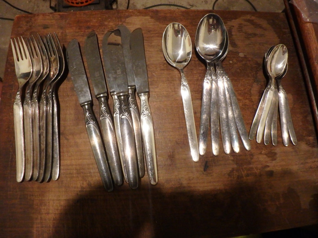Paul Wirths Solingen Rostfrei Germany 1960 Silverplate Flatware Fork ...