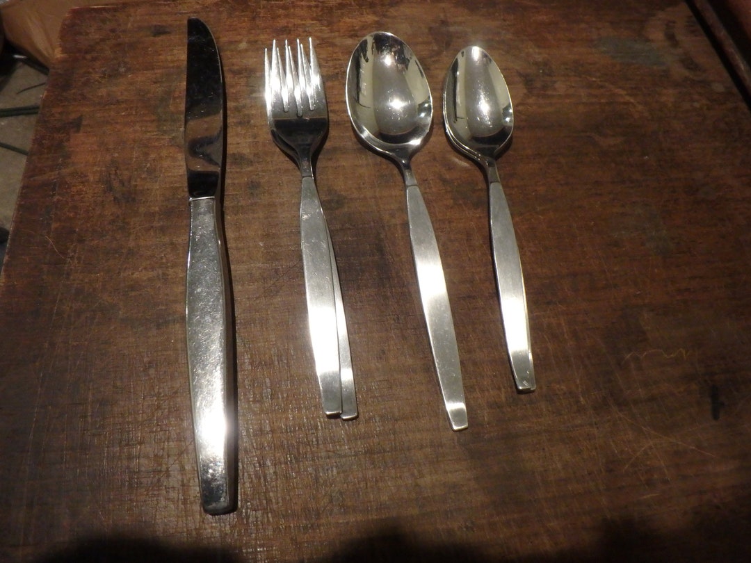 Frostfire stainless by ONEIDA SILVER Your Choice Fork Knife Spoon - Etsy