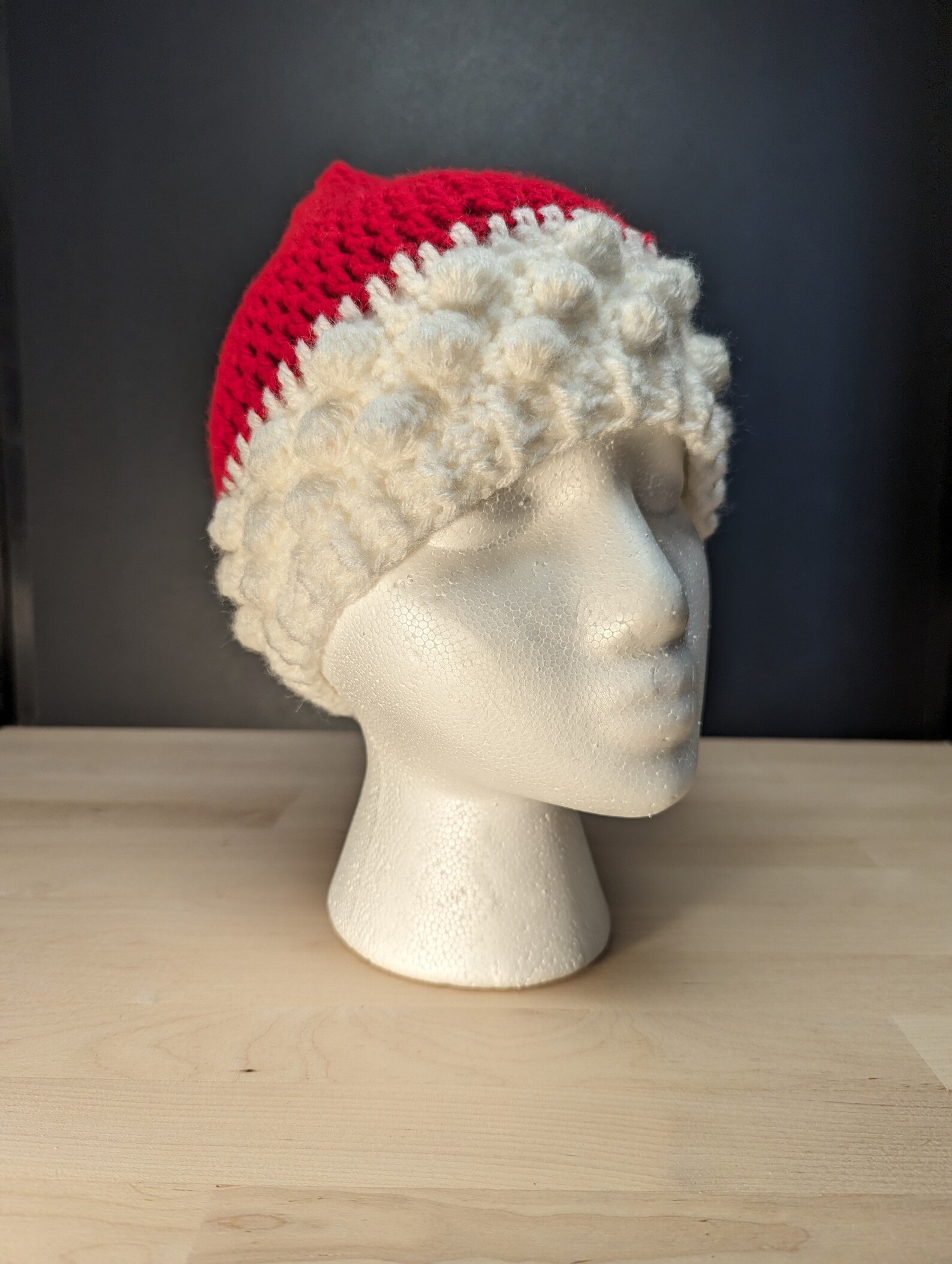 Crochet Pattern, Bobble Elf Hat, Santa Hat, Pointy - Etsy