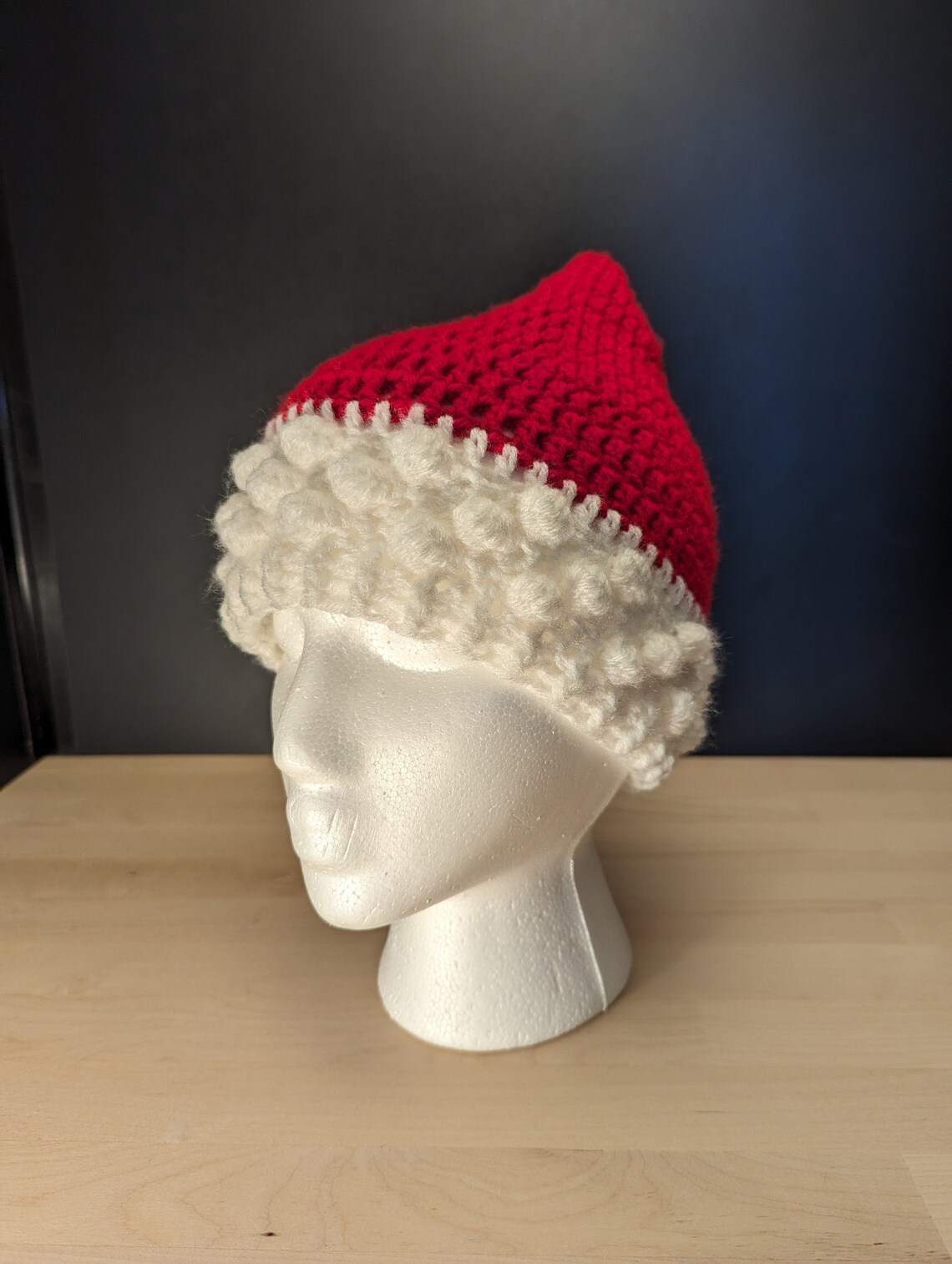 Crochet Pattern, Bobble Elf Hat, Santa Hat, Pointy - Etsy