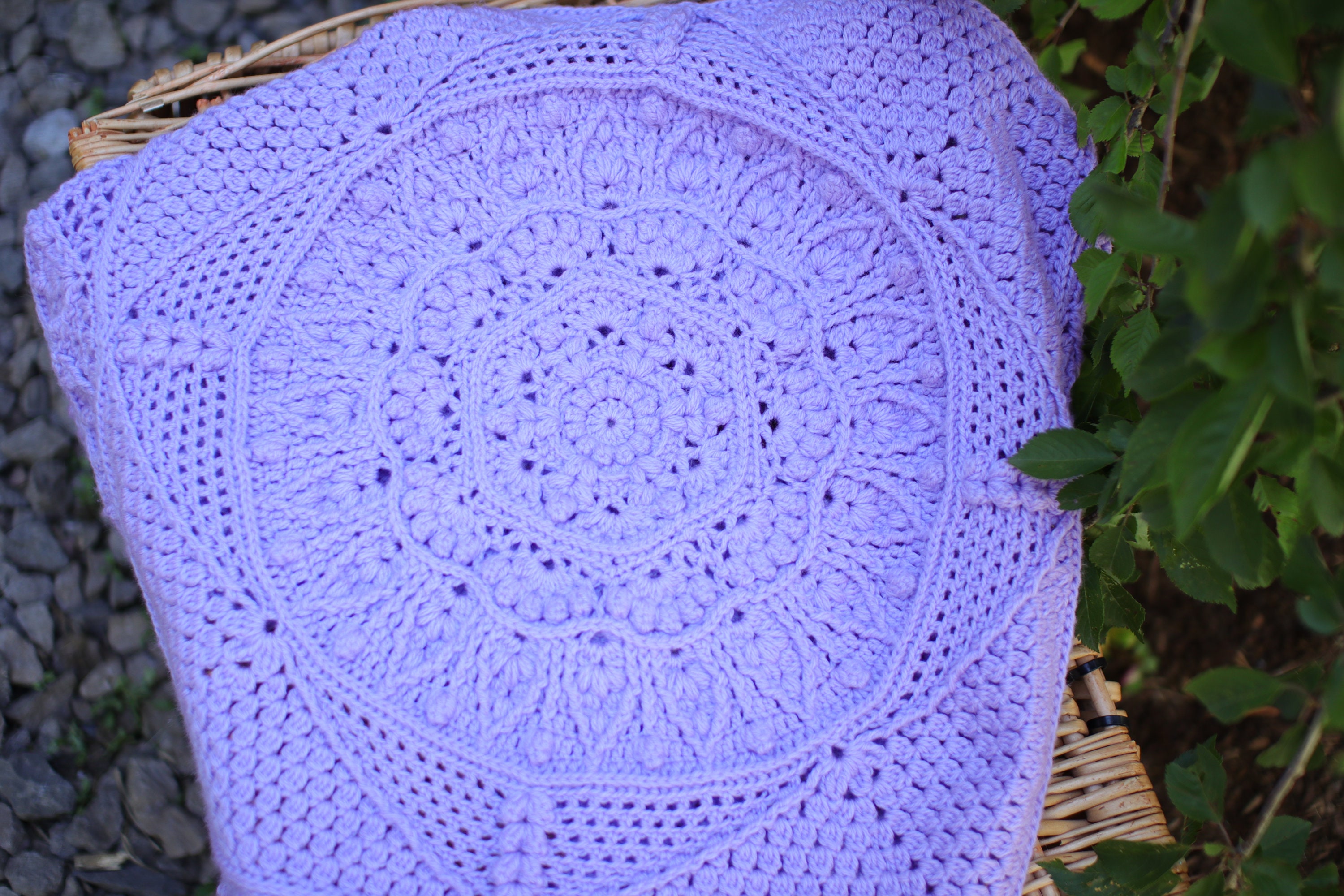 Compass Rose, Hand Crocheted Textured Baby Blankets, Multiple Color ...