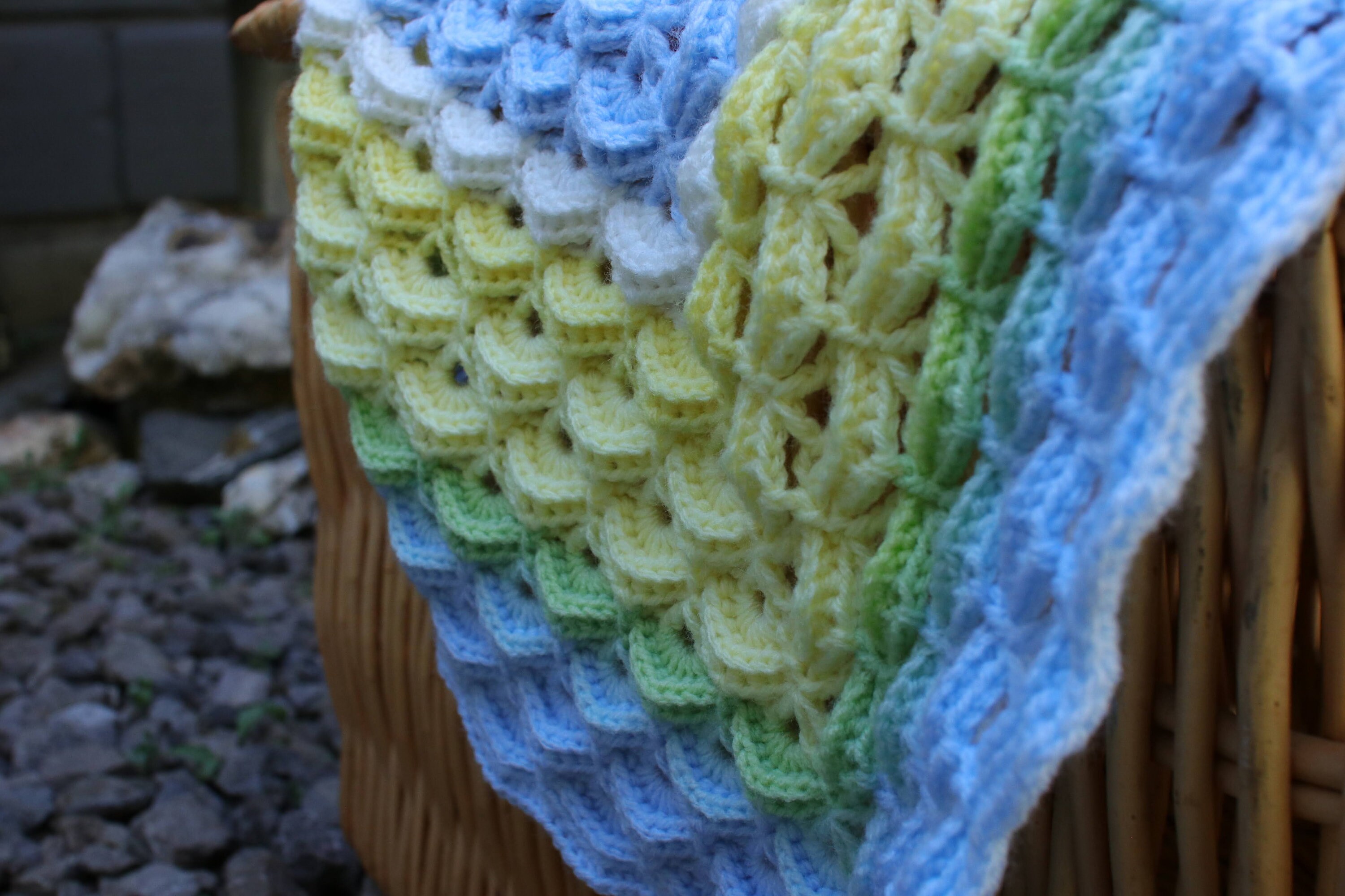 Dragon Scales, Crochet Blanket Pattern With Photos - Etsy