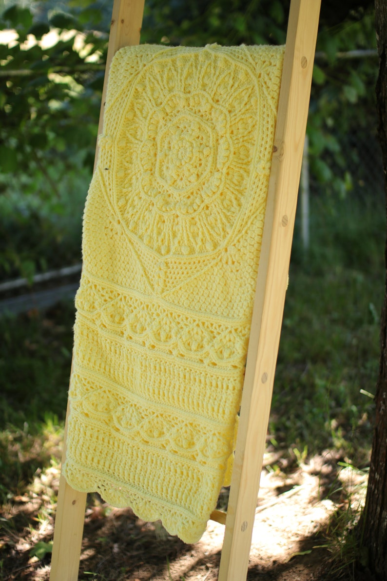 Compass Rose, Hand Crocheted Textured Baby Blankets, Multiple Color ...