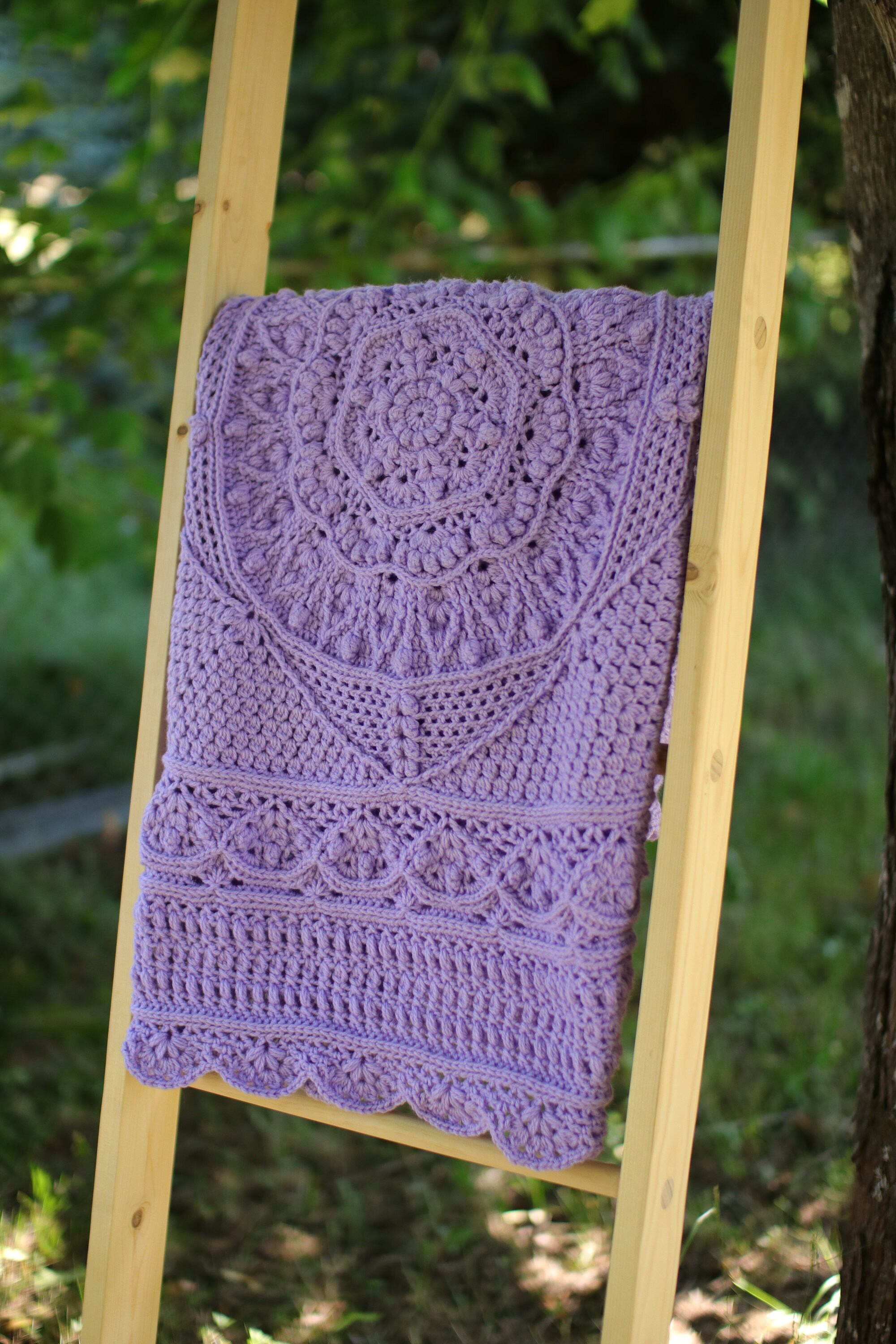 Compass Rose, Hand Crocheted Textured Baby Blankets, Multiple Color ...