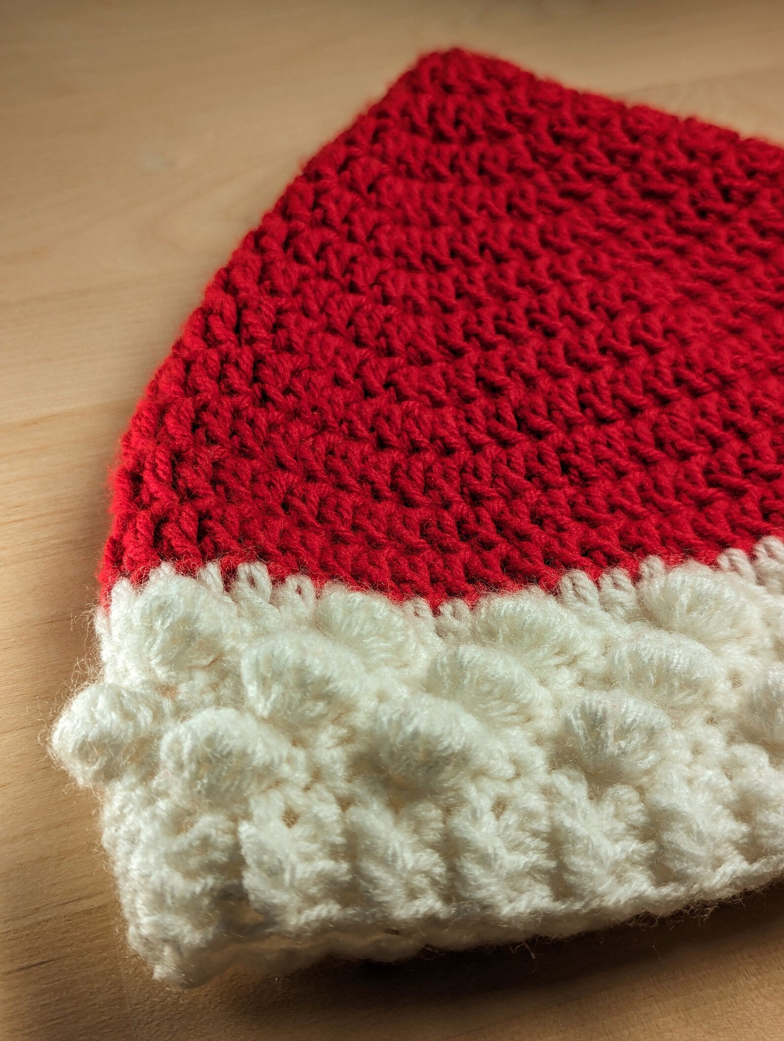 Crochet Pattern, Bobble Elf Hat, Santa Hat, Pointy - Etsy
