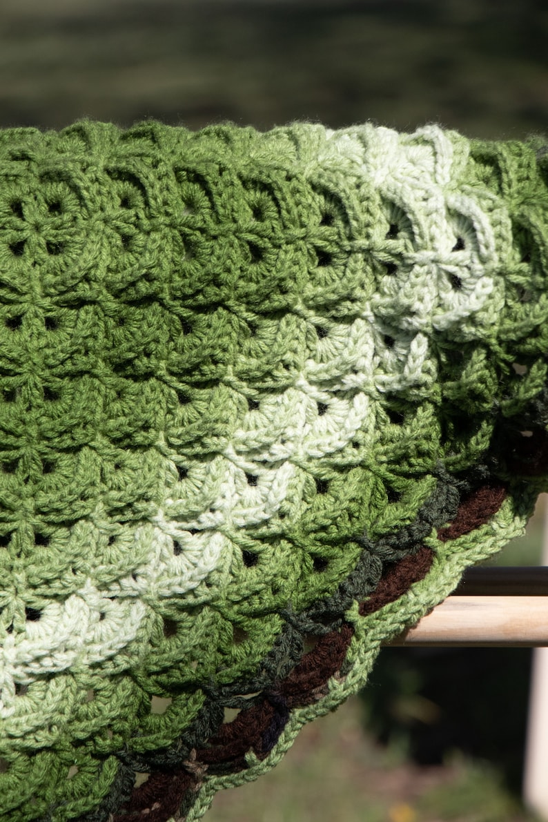 Dragon Scales, Crochet Blanket Pattern With Photos - Etsy