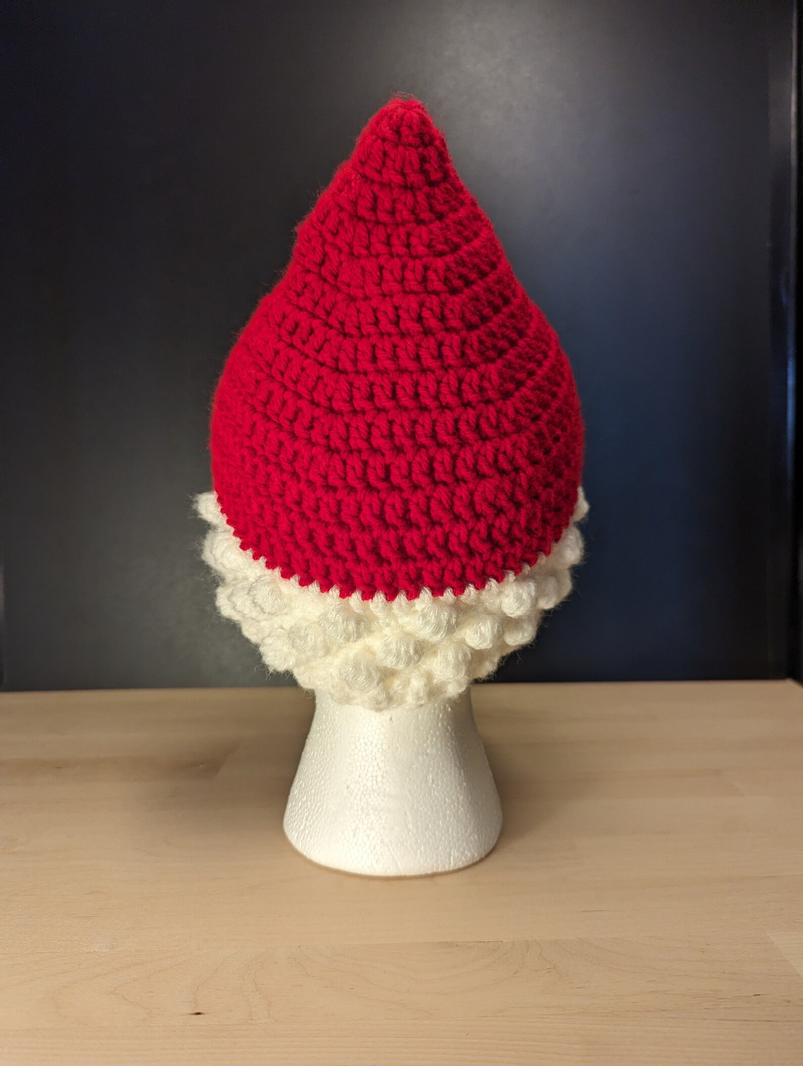 Crochet Pattern, Bobble Elf Hat, Santa Hat, Pointy - Etsy