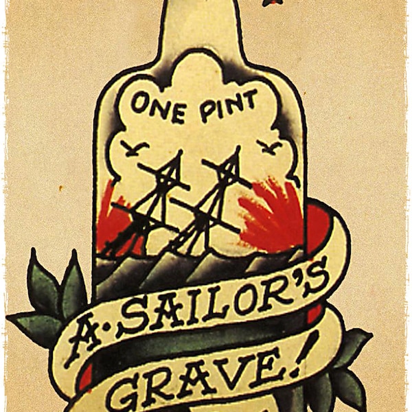 Sailor Jerry Art - Etsy