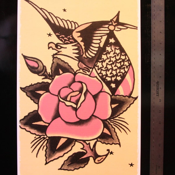 Sailor Jerry Eagle - Etsy