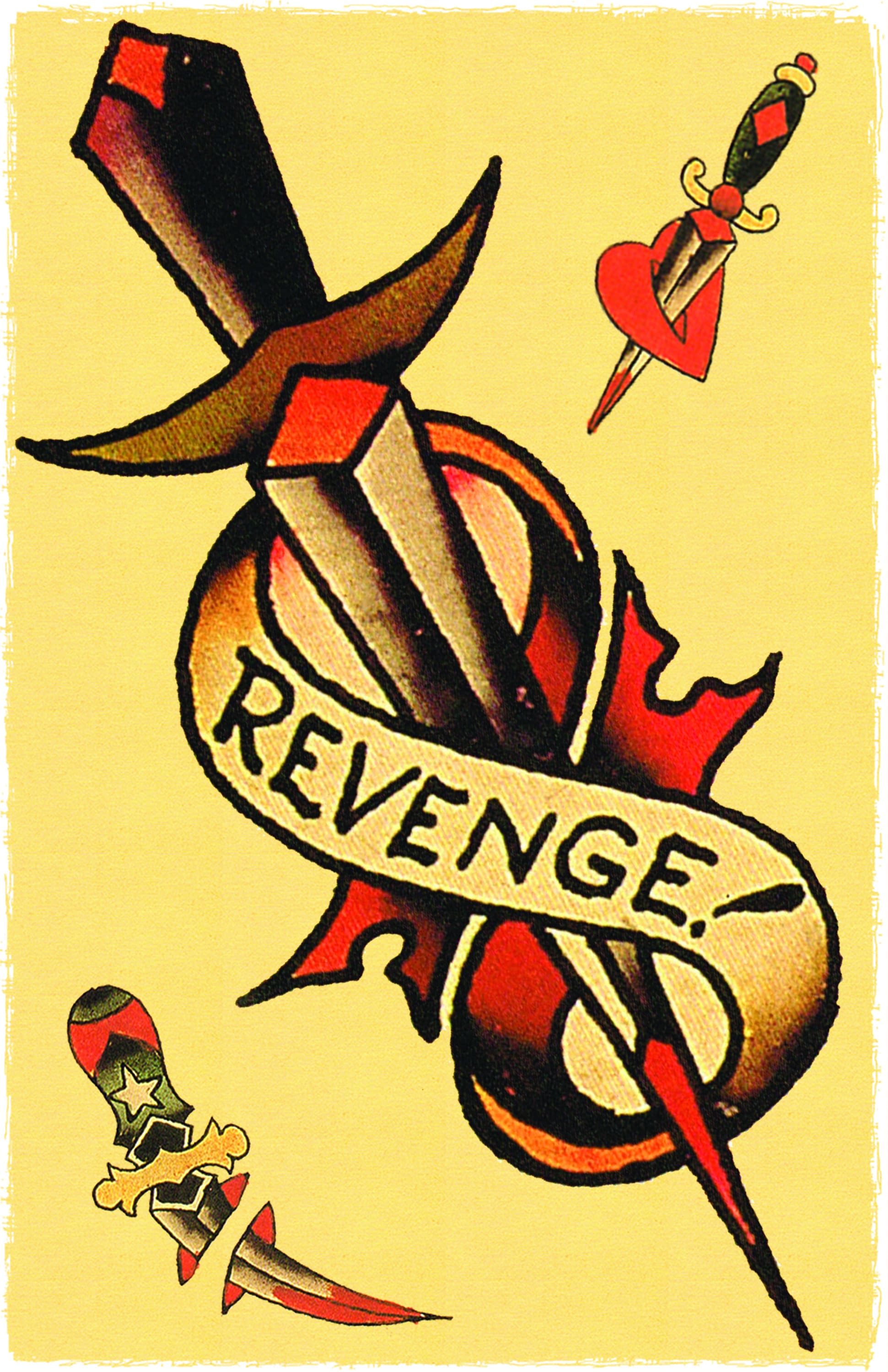 Sailor Jerry Dagger And Rose